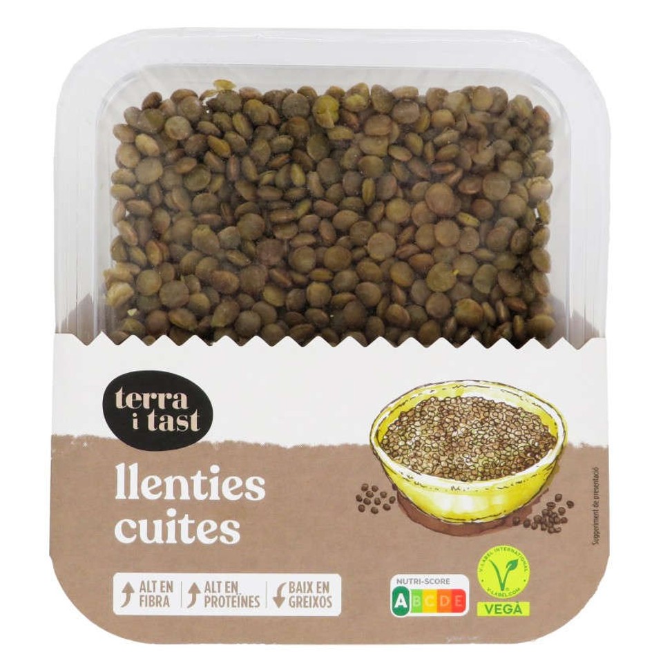 TERRA I TAST Llenties cuites - BonpreuEsclat online - Productes frescos ...