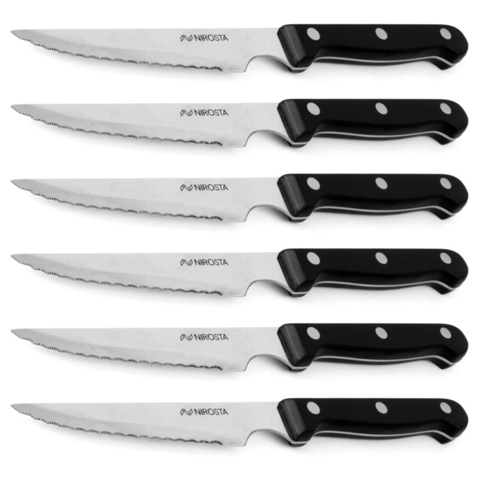 NIROSTA Joc de ganivets de fusta premsada - BonpreuEsclat online ...