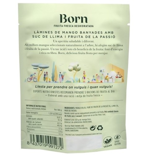 BORN Snacks de mango deshidratat i llima - BonpreuEsclat online ...